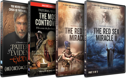 DVD, Blue-Ray, Hardcover Book, Soundtrack – Patterns of Evidence
